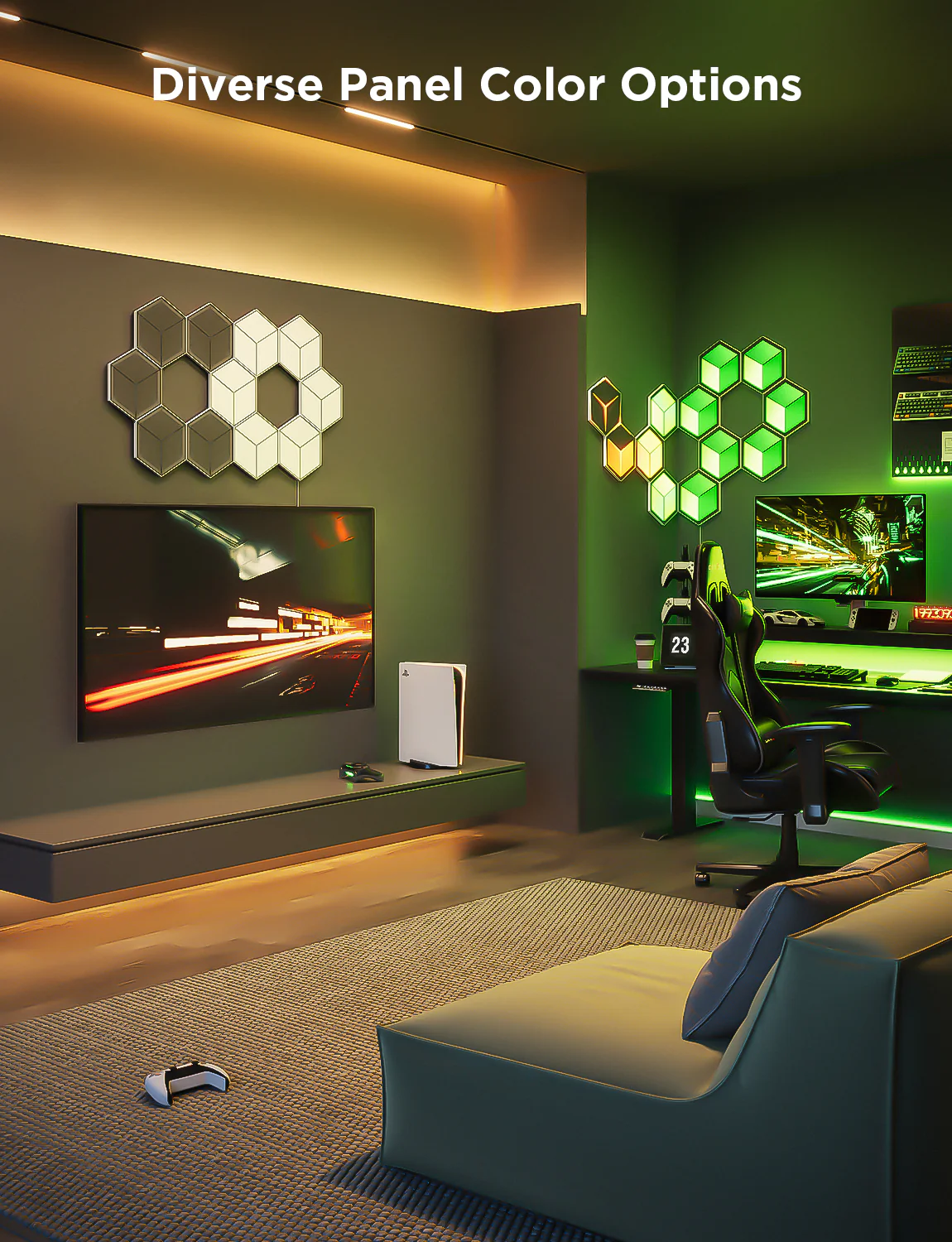 Govee Glide Hexagon Light Panels Ultra [Energy Class G] - Govee ...